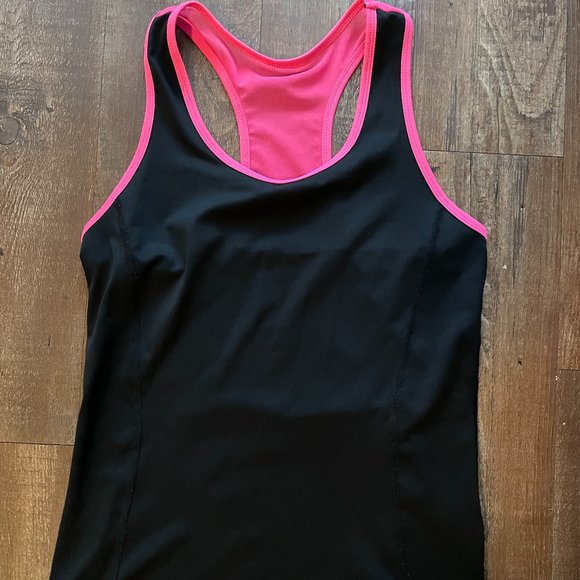 bcg | Tops | Hot Pink And Black Dry Fit Bcg Tank | Poshmark